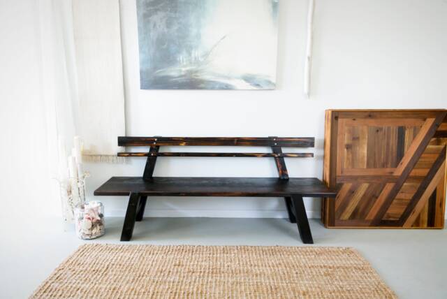 Modern Asian Sugi-Ban Bench by Etsy | ufurnish.com