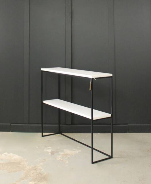 Double Shelf Console Table Radiator Cover Sideboard Hallway Furniture ...