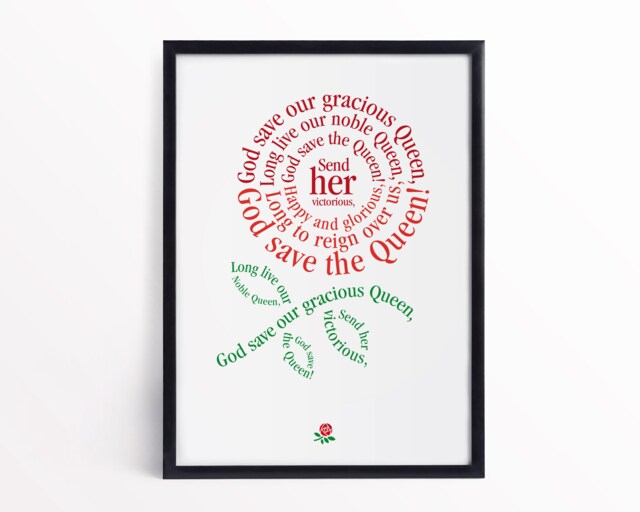 English National Anthem Art Print by Etsy | ufurnish.com
