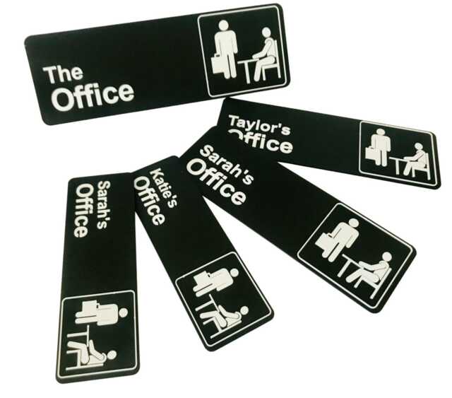 The Office Sign Customizable 3D Printed Tv Show Decor by Etsy ...