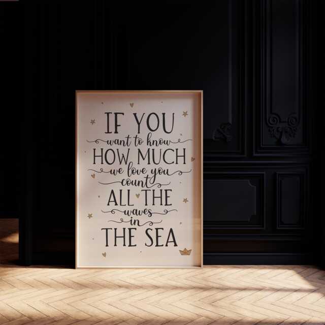 If You Want To Know How Much We Love Count All The Waves in Sea ...