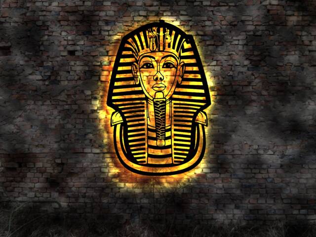 Pharaoh Ancient Egypt Book Travel Temple Picture Pyramids King Mural ...