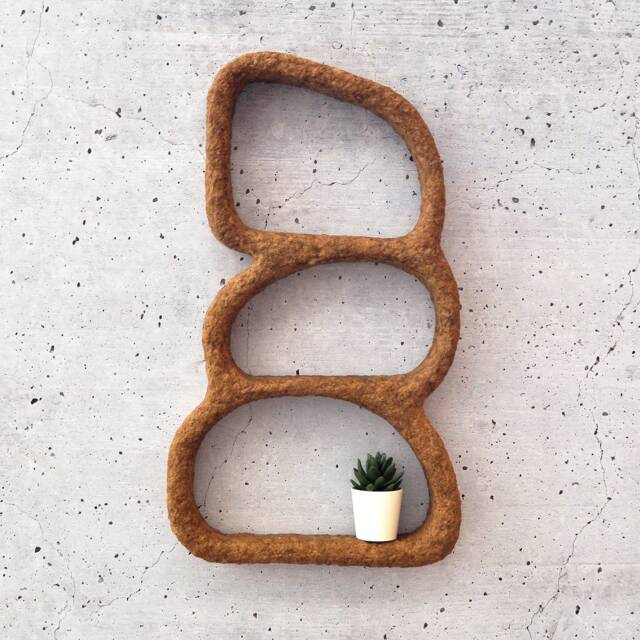 Handmade Curio Shelf Made Of Paper Pulp, Oddities Shelf, Curiousity ...