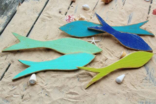 Wooden Fish Wall Decor, Coastal Fish, Beach House, Art, Decor, Hangings ...