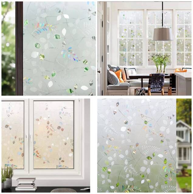 Window Privacy Film, Rainbow Films, Static Cling Stickers, 3D ...