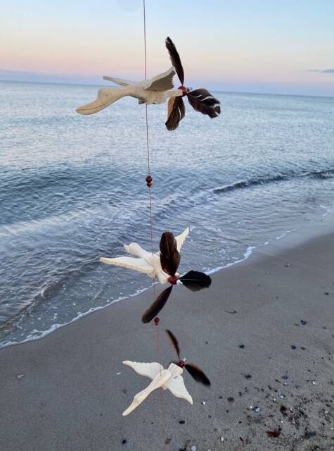 3 Wild Geese Wind Chime in Nature & Propeller by Etsy | ufurnish.com