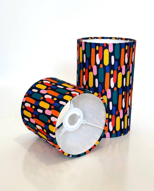 New Luxury Premium Quality Drum Abstract Design Lamp Shade Pendant ...