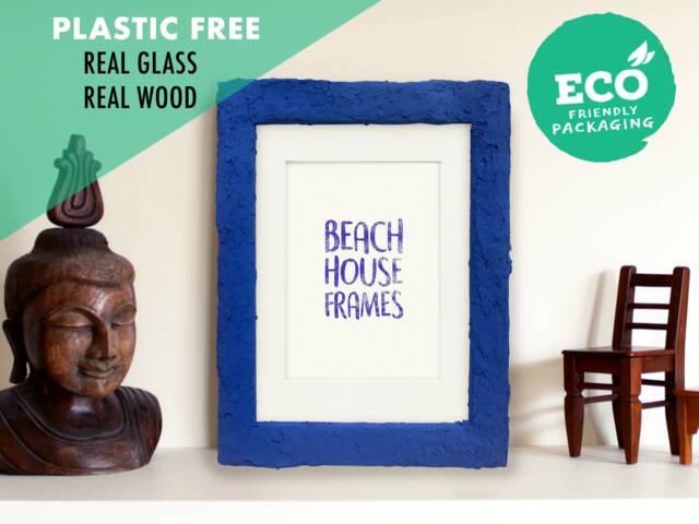 11x14 blue picture frame store
