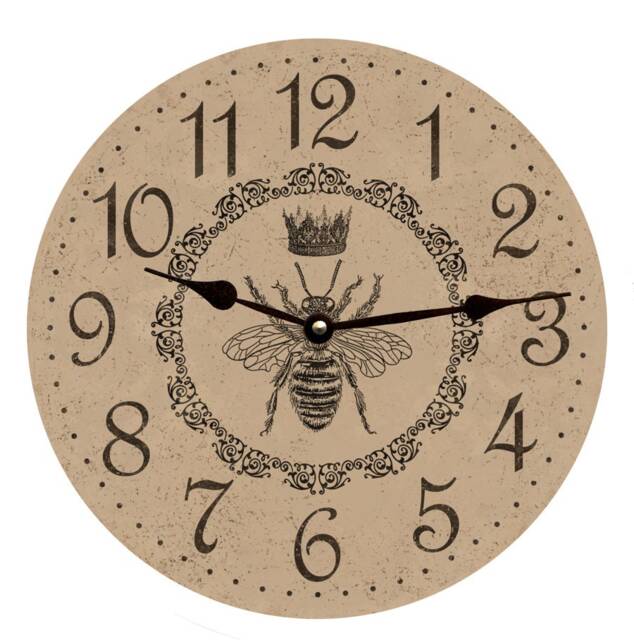 Queen Bee Clock - Honeybee Clock by Etsy | ufurnish.com