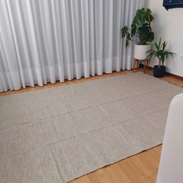 Extra Large Light Brown Rug/Rugs For Living Room Area Woven Cotton Soft ...