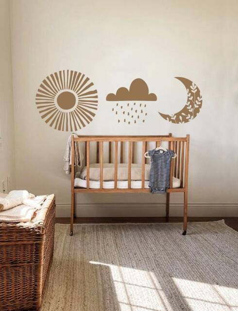 Boho Weather Icon Wall Decal by Etsy | ufurnish.com