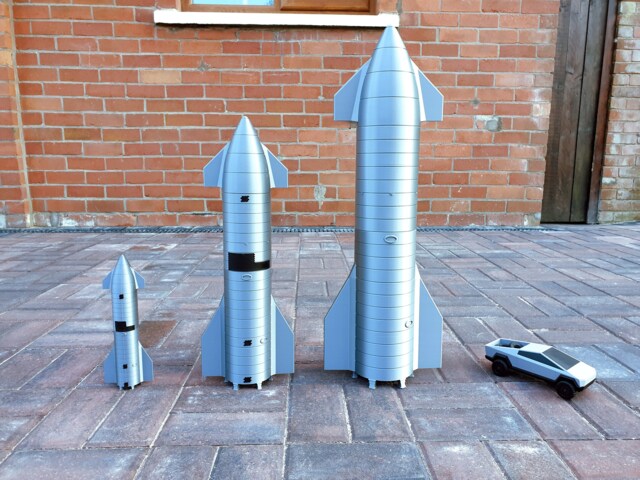 Spacex Starship Sn8 Sn9 Sn10 Sn11 Sn15 Highly Detailed Model - 3D ...