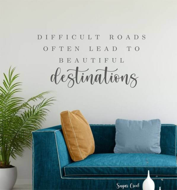 Beautiful Destinations -Vinyl Wall Decal-Family Quotes - Farmhouse D ...