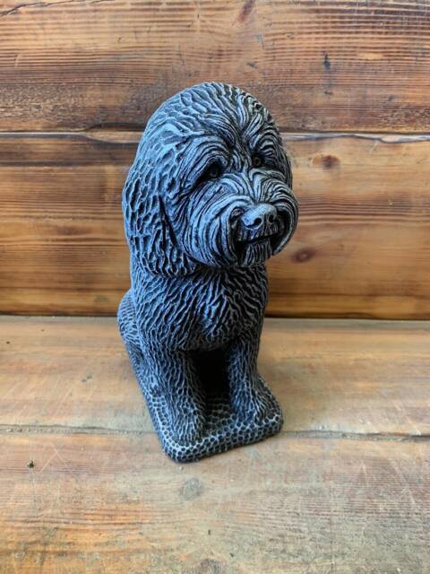 Stone Garden Detailed Cockapoo Poodle Dog Statue Ornament by Etsy ...