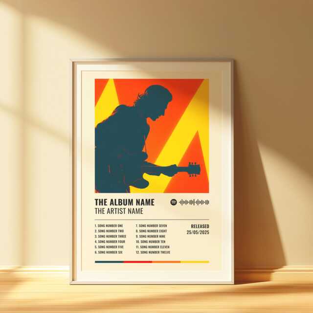 Custom Album Cover Print - Choose Any A1 A2 A3 A4 Framed Poster Wall ...