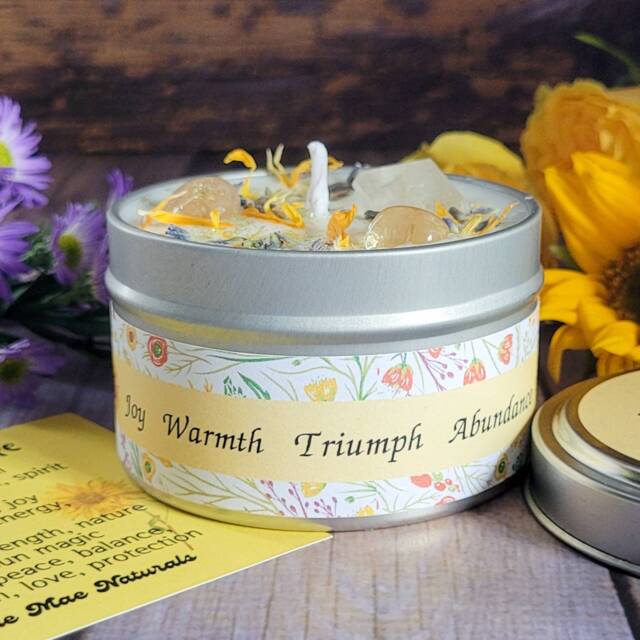 Litha Candle - Summer Solstice Midsummer Altar by Etsy | ufurnish.com