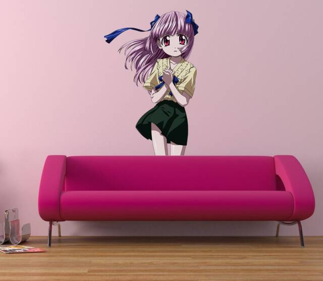 Anime Teen Girl Wall Decal, Sticker, Wall Decor by Etsy | ufurnish.com