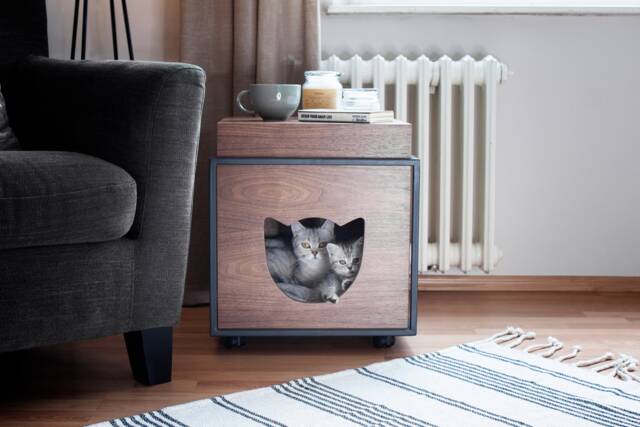 Cubic - Cat Cave/Bed Furniture Coffee Table by Etsy | ufurnish.com