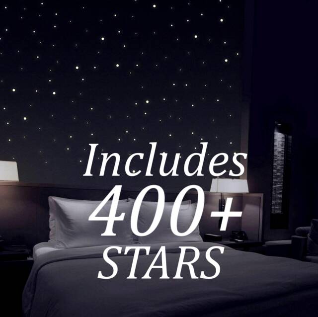 Glow in The Dark Stars, Star Wall Decals, Ceiling Galaxy Stickers ...