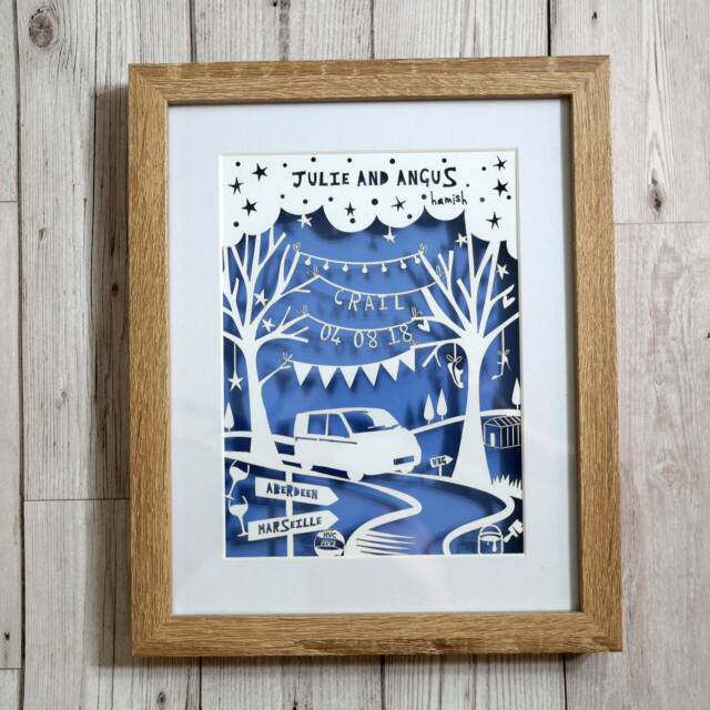 Custom Paper Cut, Custom Design, Bespoke Anniversary Gift, Birthday Wedding Cut Art, Artwork by ...