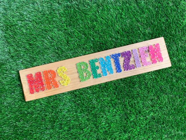 string Art, Name Board, Wall Decor, Personalised by Etsy | ufurnish.com