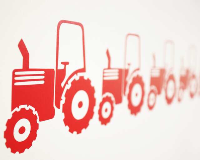 Tractor Farm Vinyl Wall Art Decals/stickers - Various Colours by Etsy ...