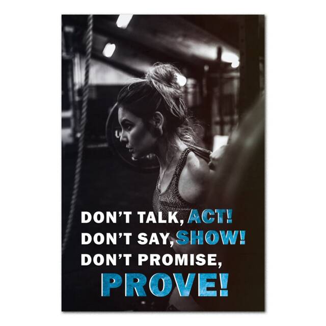 Fitness Posters Motivational Inspirational Quotes Prints For ...