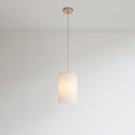 Rian Custom Fabric Cable Pendant Light - Recycled Plastic by Etsy ...