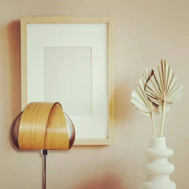 Iste-T Table Lamp - Wood Veneer/Wood Table Veneer Light Lighting ...