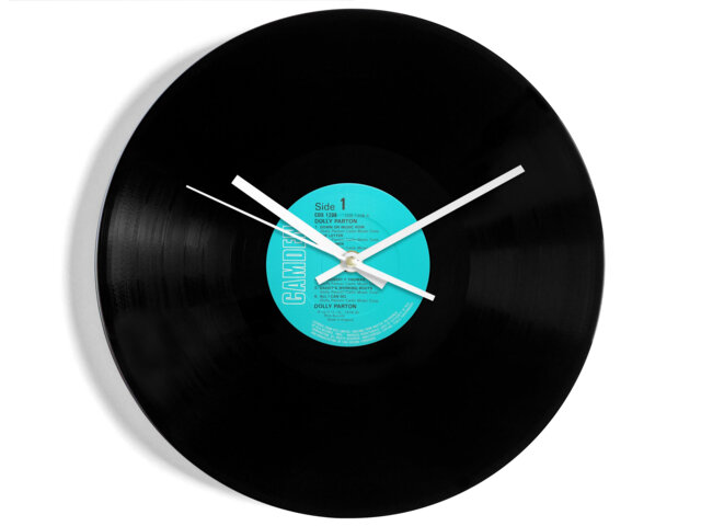 Dolly Parton Vinyl Record Wall Clock by Etsy | ufurnish.com