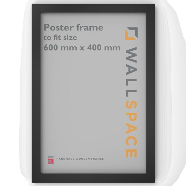 400X600 Black Photo Frame - 400 X 600 Mm Wooden Poster 40X60cm Picture ...