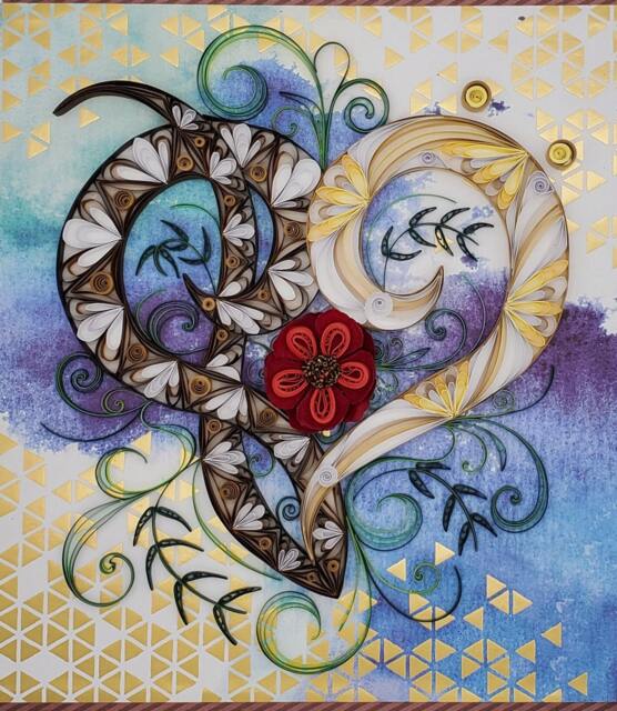 Treble Clef Wall Art, Bass Heart, Paper Quilling Music Gift by Etsy ...