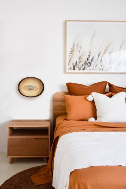 Wall Sconce Lamp Wooden With Natural Live Edge, Handcrafted Dining Room ...