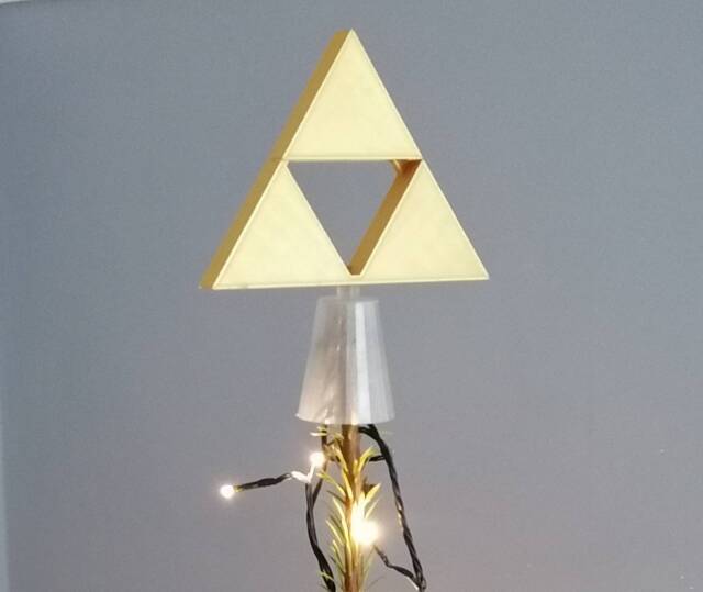 Legend Of Zelda Triforce Christmas Tree Topper by Etsy | ufurnish.com