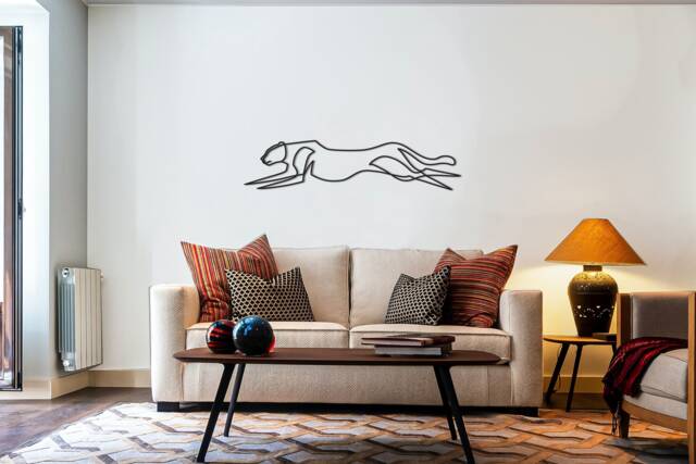 Jaguar Shape Metal Wall Decor, Housewarming Gift, Kitchen Cute Room ...