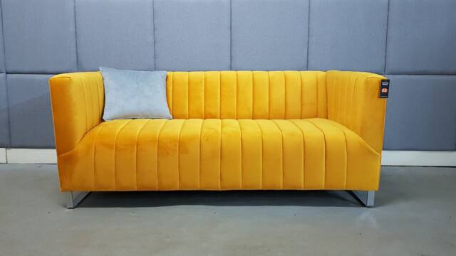 Fluted Sofa 2 Seater Custom Made Furniture Sofa Shop Living Room Velvet ...