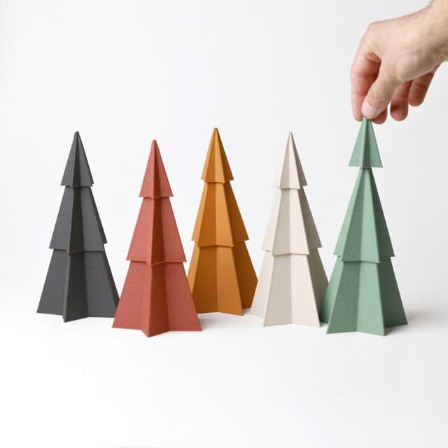 Christmas Decorations - Minimalist Stacking Tree An Original Design To ...