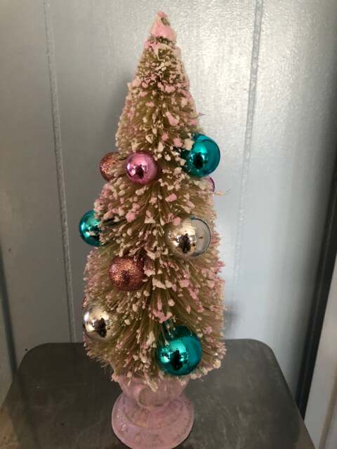 Shabby Chic Christmas Tree, Small Tree, Village Tree by Etsy | ufurnish.com