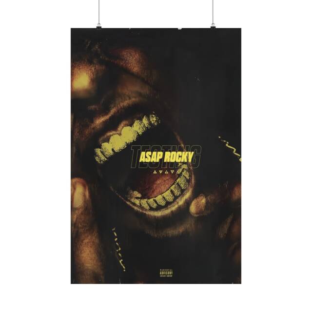 Asap Rocky - Poster - Rap Poster, Hip-Hop by Etsy | ufurnish.com