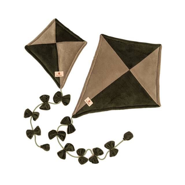 Forest Green Fabric Kite Wall Decoration For Kids Room, Nursery Wall ...