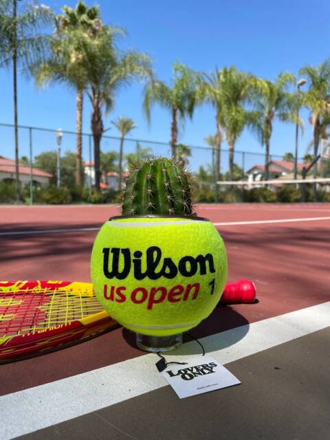 Mini Wilson Tennis Ball Planter - 5 by Etsy | ufurnish.com