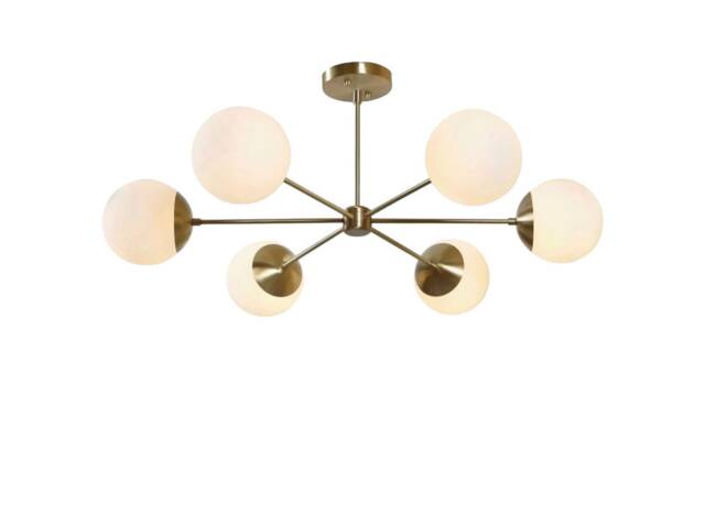 Gorgeous Mid Century Sputnik Chandelier Light Fixture Helio 3 , Modern ...
