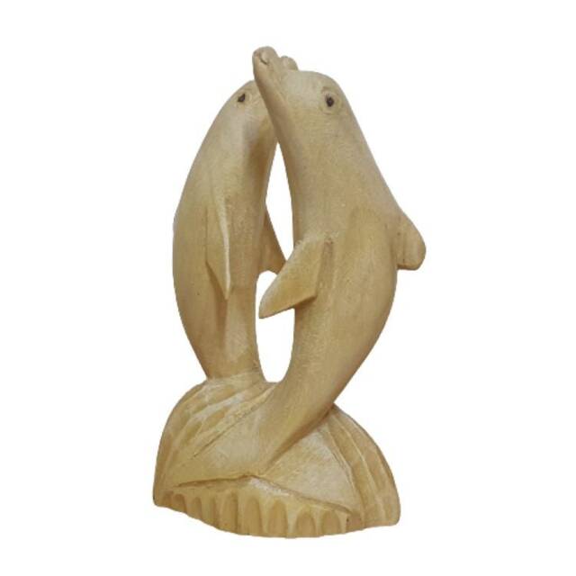 Hand Carved Dolphins, Wooden Carvings, Ornament, Dolphin Sculpture ...