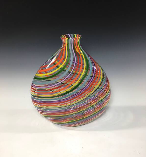 Glass Vase - Rainbow John Gibbons by Etsy | ufurnish.com