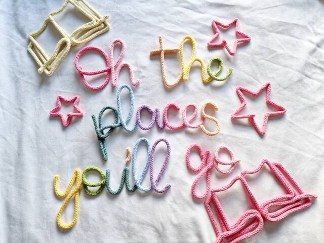 Oh The Places You'll Go L Children's Room Sign Wall Hanging Nursery ...