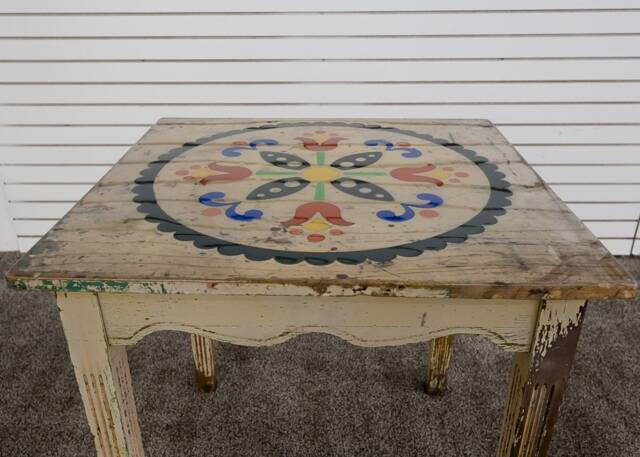 Rustic Barn Hex Side Table by Etsy | ufurnish.com