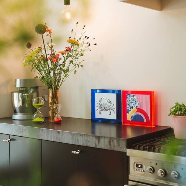 Modern Delft Blue by Etsy | ufurnish.com