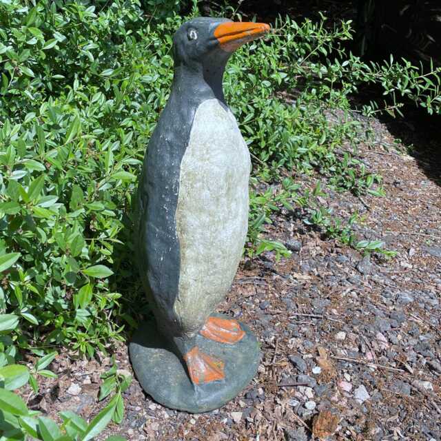 Emperor Penguin Statue Stone Garden Ornament by Etsy | ufurnish.com
