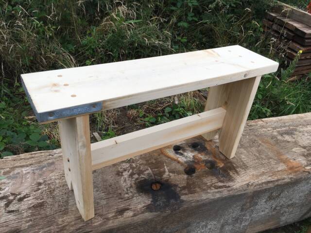 Reclaimed Scaffold Board Bench by Etsy | ufurnish.com