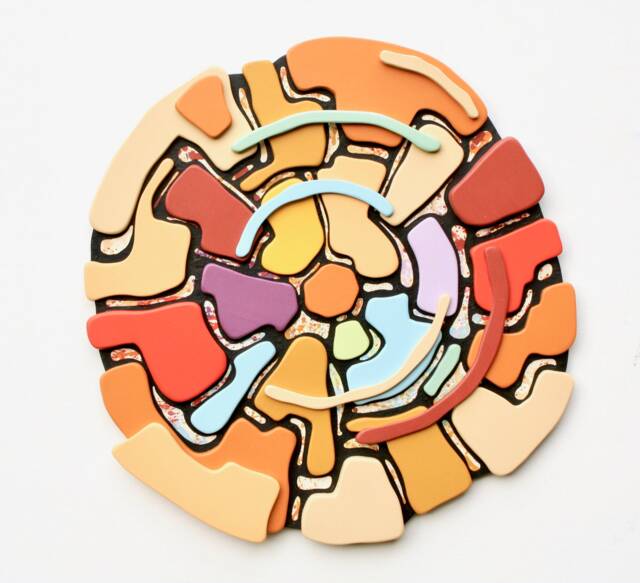 Abstract Wood Wall Sculpture Colorful Tectonic Art by Etsy | ufurnish.com